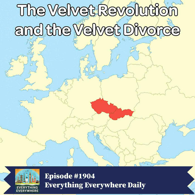 The Velvet Revolution and The Velvet Divorce - Everything Everywhere ...