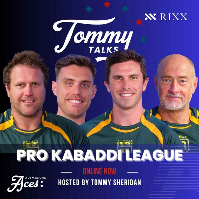 Tommy Talks with Aussie Raiders GM Lewis Martin, Coach Campbell Brown ...