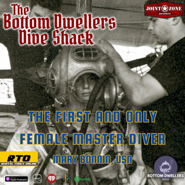 Mary Bonnin, USN -The First and Only Female Master Diver - The Bottom ...
