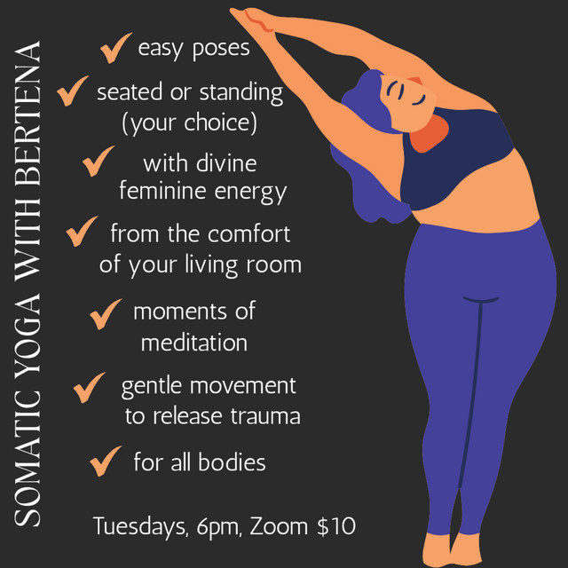 What is Somatic Yoga - Bertena’s Spiritual Sanctuary