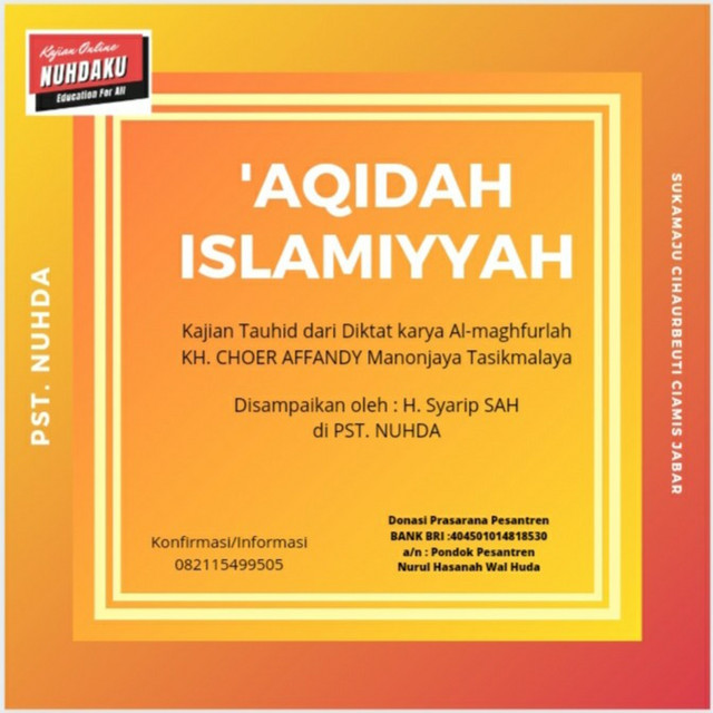 Aqidah Islamiyah #1 Pembahasan Basmalah menurut tauhid #Tauhid ...