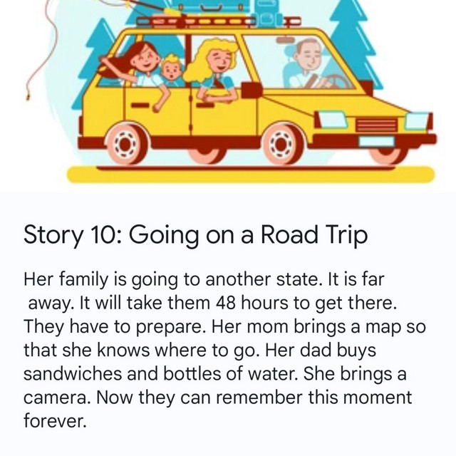 Season 1 Story 10: Going on a Road trip - Aprende Inglés con Cuentos ...