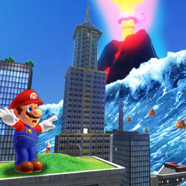Mario Odyssey but with NATURAL DISASTERS… - Super Mario with Manx Ninja ...