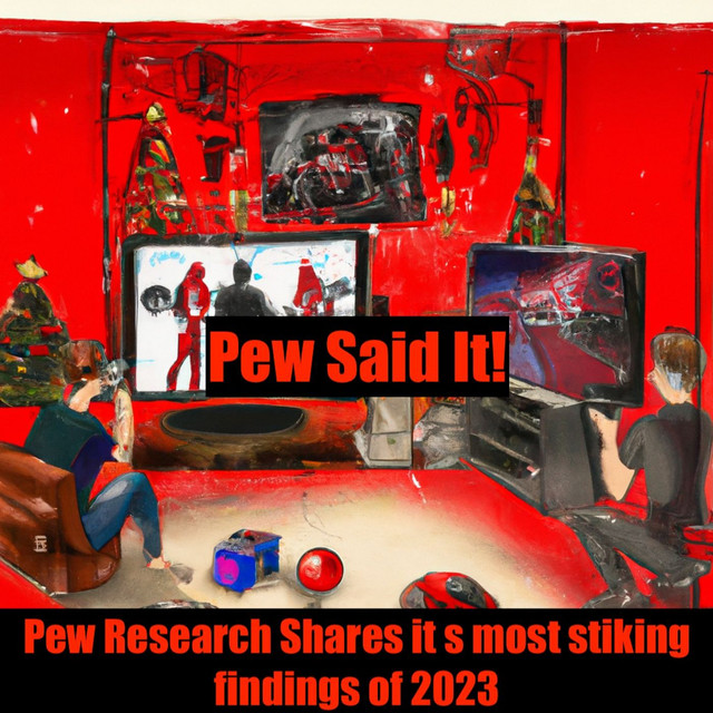Pew Said It! Pew Research Shares it's most Striking Findings of 2023 ...
