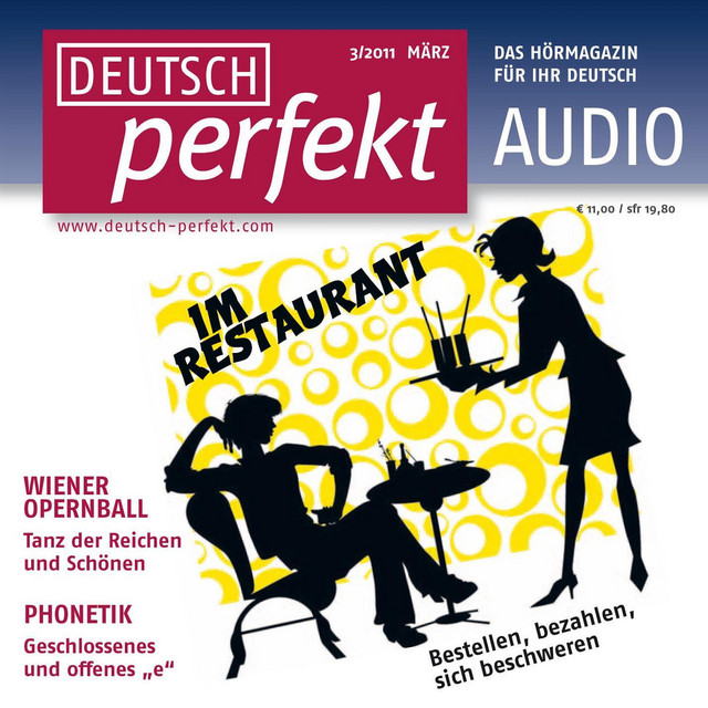 Deutsch lernen Audio - Im Restaurant: Deutsch perfekt Audio 03/11 ...