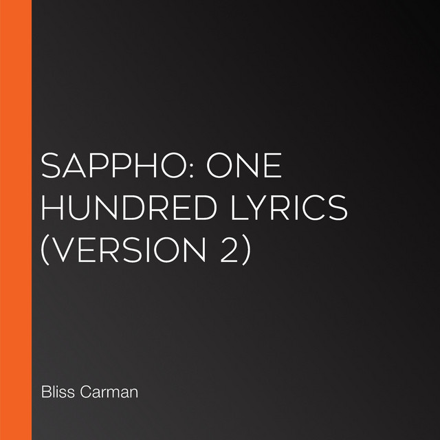 Sappho: One Hundred Lyrics (version 2) | Audiobook on Spotify