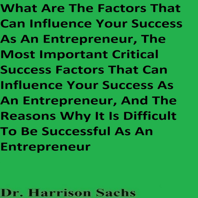 What Are The Factors That Can Influence Your Success As An Entrepreneur ...