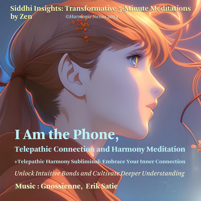 𝐈 𝐀𝐦 𝐭𝐡𝐞 𝐏𝐡𝐨𝐧𝐞, Telepathic Connection and Harmony Meditation: Unlock ...