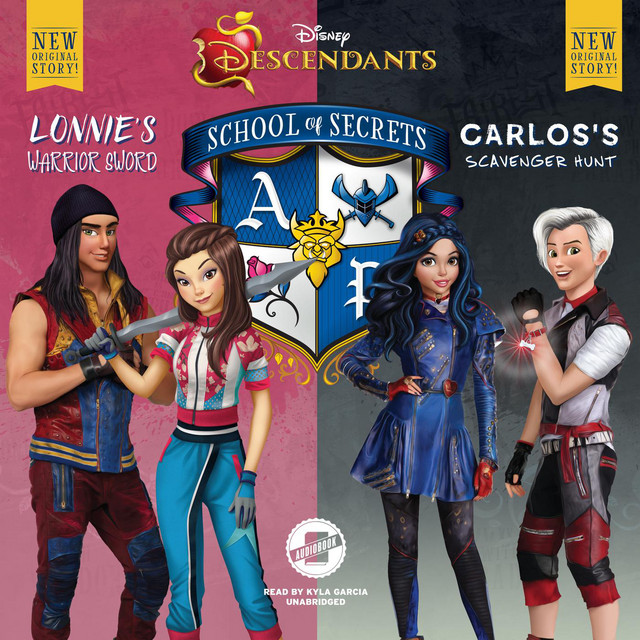 Disney Descendants: School of Secrets, Books 4 & 5: Lonnie’s Warrior ...