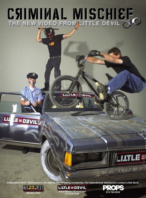 Little Devil Collectors Edition DVD BMX CRIMINAL MISCHIEF RARE DVD ...