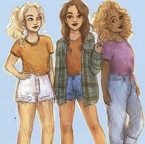 Piper McLean, Annabeth Chase, Hazel Levesque👸🏽 👸🏼 👸🏾 - playlist by bea ...