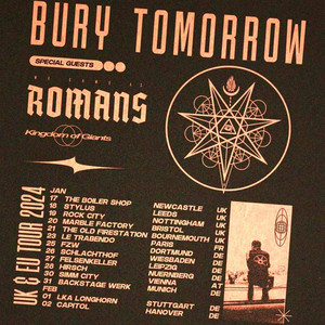 BURY TOMORROW - UK & EU Tour 2024 Setlist Playlist - playlist by ...