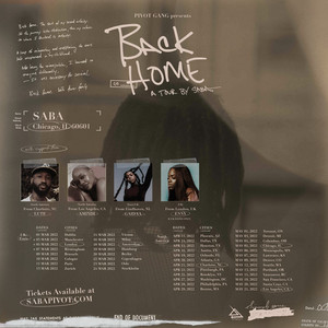 Back Home Tour Playlist - playlist by Saba | Spotify
