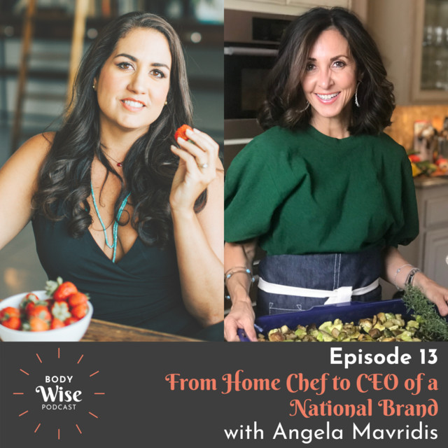 #013: From Home Chef to CEO of a National Brand with Angela Mavridis ...